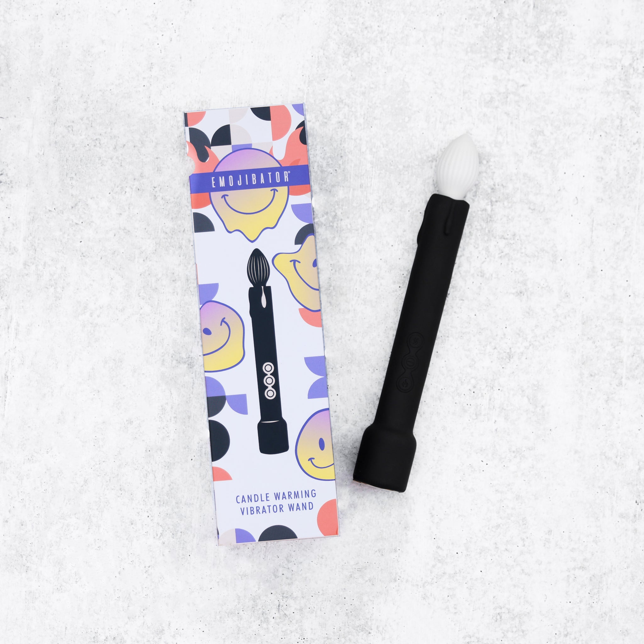Candle Warming Vibrator Wand – Emojibator